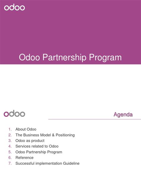 Presentacion Odoo English New Pdf Business Information Technology