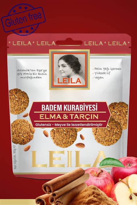 Leila Elma And Tarçın Badem Kurabiyesi 90gr X 3 Adet Fiyatı Yorumları
