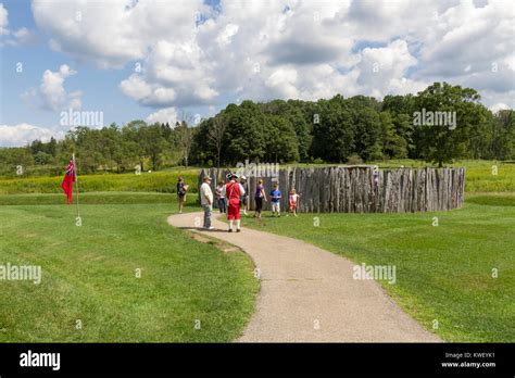 Reconstruction Of Washingtons Fort Fort Necessity National