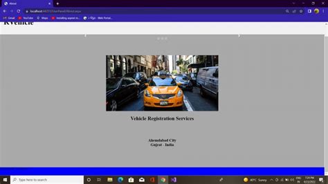 Online Vehicle Registration System Project In C Net With Source Code And Report Download