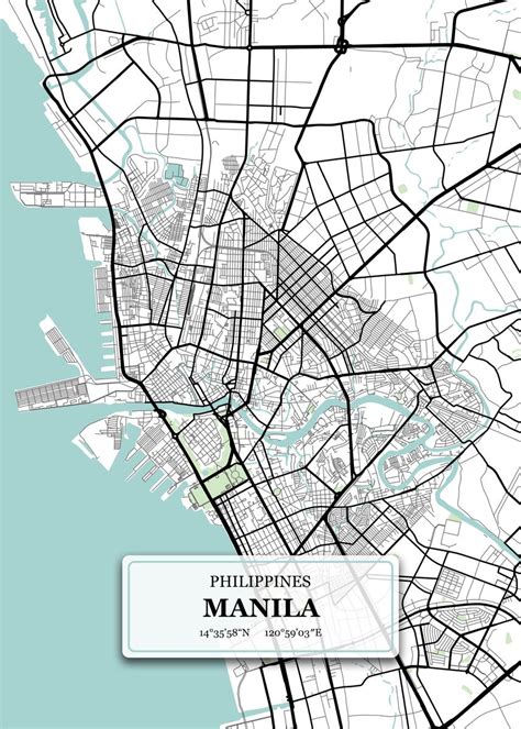 Manila Printable Tourist Map Makati Printable Tourist Map Qgofv