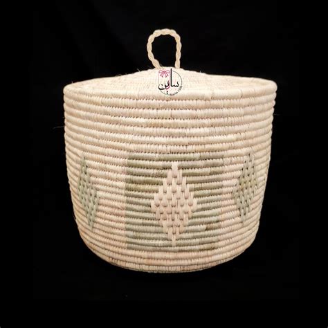 خرید و قیمت خمره برنج استوانه ای حصیری از غرفه هدیه سرای سارین