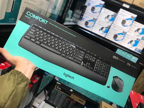 Logitech Mk345 Comfort Wireless Keyboard Mouse Combo Computers And Tech