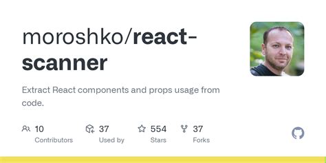 Github Moroshko React Scanner Extract React Components And Props Usage From Code