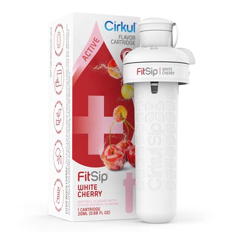 Cirkul Fitsip White Cherry Flavor Cartridge Drink Nepal Ubuy