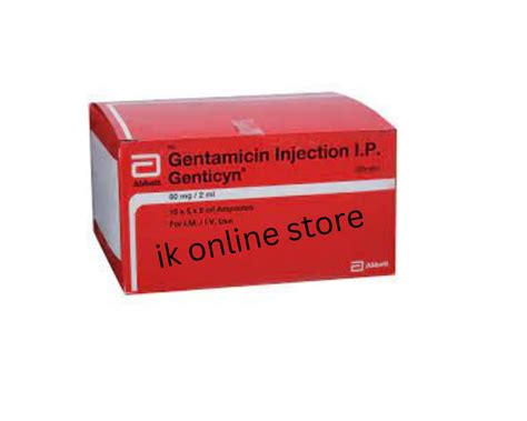 Gentamicin Ik Online Stores