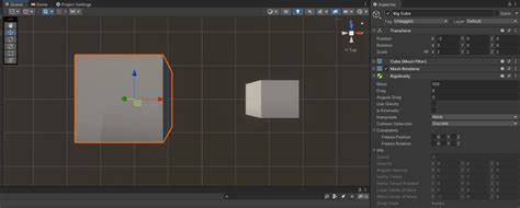 Configurable Joint Rotation Doesnt Seem To Respect Mass Difference Runity3d