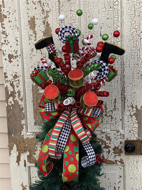 Christmas Nutcracker Tree Topper Christmas Tree Topper Etsy