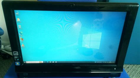 HP TouchSmart Computer With Windows In Black Sliver Colour In Shenley Church End