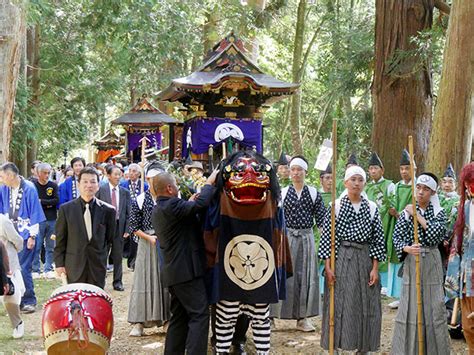 質美八幡宮秋祭り