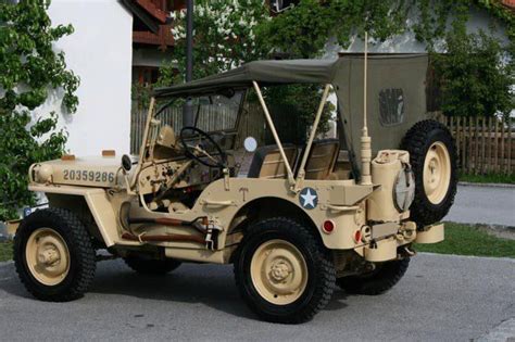 Vintage Mb Jeep In Desert Colors