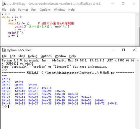 用Python实现九九乘法表的几种方式入门必备案例超级简单 轻松学Python 博客园