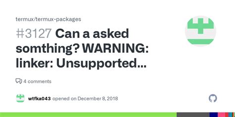 can a asked somthing warning linker unsupported flags dt flags 1