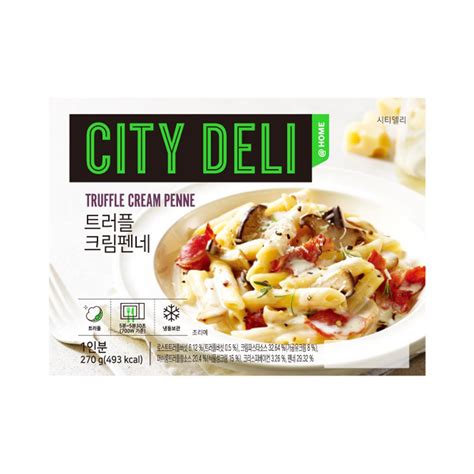 냉동 시티델리 트러플 크림펜네 파스타 3팩 Spc삼립 공식직영몰