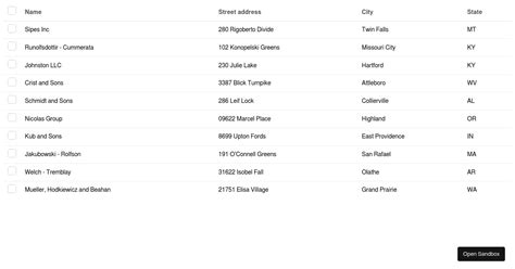 Test Mantine Datatable Forked Codesandbox