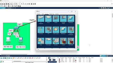 Tutorial 6 Building A Network Connecting Two Lans Using Cisco Packet