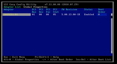 Convert LSI 9211 8i HBA Card To IT Mode