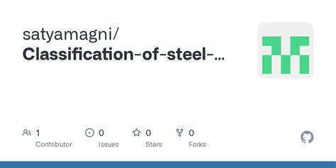 Github Satyamagniclassification Of Steel Defects