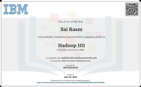Hadoop Ibm Datascience Share Sai Raam