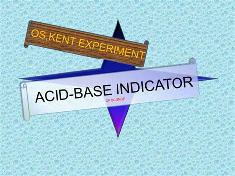 Acid Base Indicators Pptx