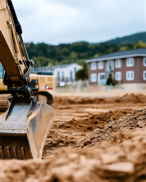 Powerful Excavators In Action Heavy Machinery For Digging Earthmoving And Construction Projects