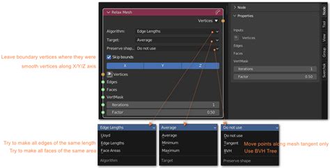 Relax Mesh — Sverchok 1 2 0 Documentation