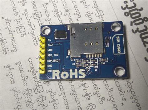 diode problem in sim800l module networking protocols and devices