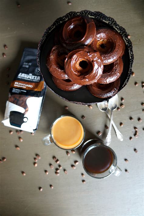 Chocolate Glazed Cappuccino Donuts The Baking Fairy