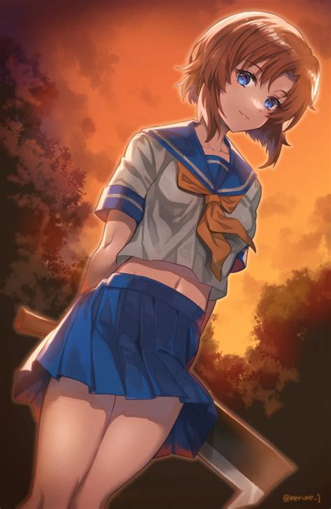 Ryuuguu Rena Higurashi No Naku Koro Ni Drawn By Nerunej Danbooru