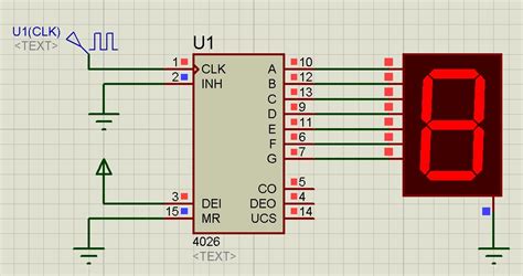 7490 Decade Counter Circuit Diagram