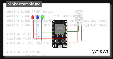 Esp32 Terhubung Ke Blynk Ino Wokwi ESP32 STM32 Arduino Simulator
