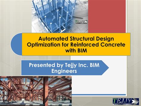 Automated Structural Design Optmization For Reinforced Concrete With