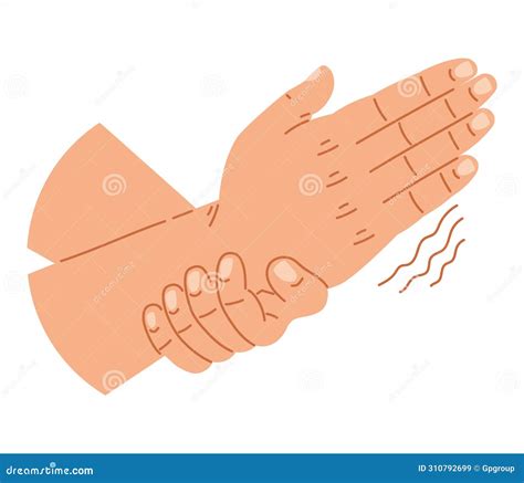 Parkinson Shaking Hands Stock Vector Illustration Of Muscular 310792699