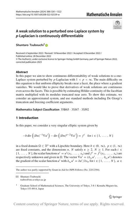 A Weak Solution To A Perturbed One Laplace System By P Laplacian Is Continuously Differentiable