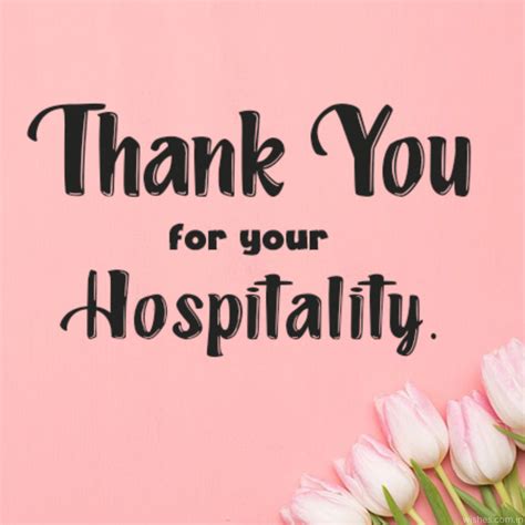 100 Thank You Messages For Hospitality And Generosity Wishes