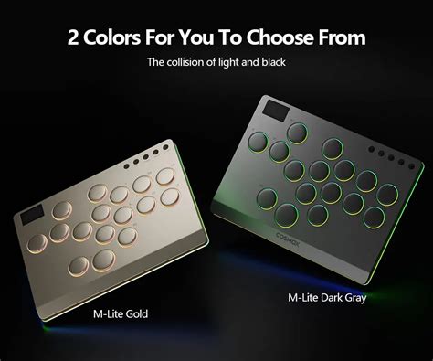 Haute42 อลูมิเนียม Hitbox Leverless อาเขต Stick เกมต่อสู้ Hitbox Controller สําหรับ Pc Ps4 Ps5