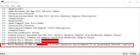 A Socket Operation Was Attempted To An Unreachable Network When