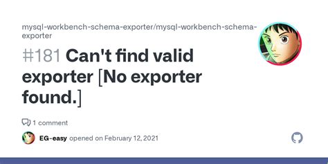 Cant Find Valid Exporter [no Exporter Found ] · Issue 181 · Mysql