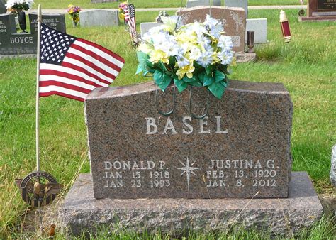 Donald Paul Basel 1918 1993 Find A Grave Memorial