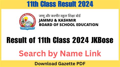 11th Class Result 2024 Declared Link Activated Check Now