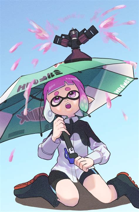 Inkling Player Character And Inkling Girl Splatoon Drawn By Nastar R Danbooru