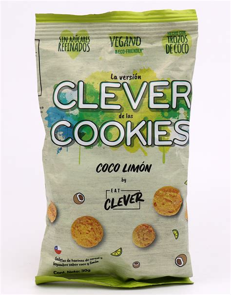 Clever Cookies Coco Limon 30 Grs AmavidaStore