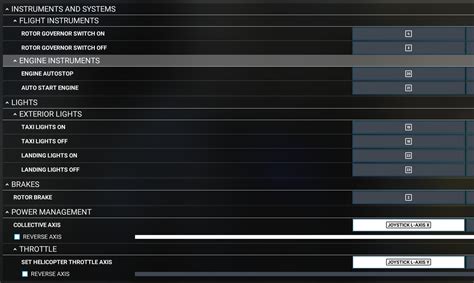 Throttle 1 Axis Controls Collective Propeller 1 Axis Controls Helicopter Throttle Hardware