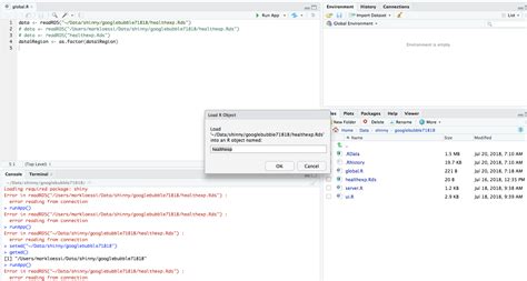 Error In Readrds Error Reading From Connection Shiny Posit