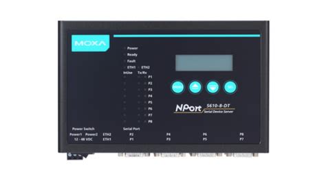 MOXA NPort DT Serial To Ethernet Device Server ManuAuto