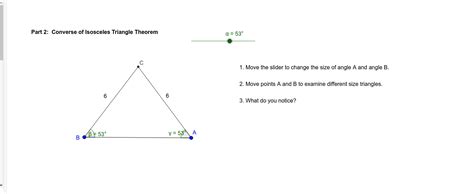 Converse Of Isosceles Triangle Theorem
