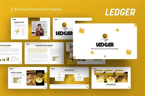 Blockchain Presentation Ledger Graphic By SlideThrive Creative Fabrica