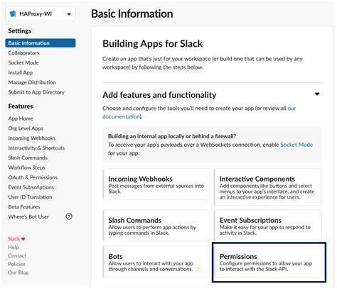 How To Create A Slack App And Use It With Roxy Wi