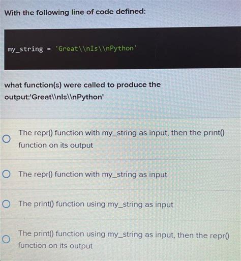 With The Following Line Of Code Defined Text