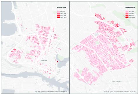 Housing Price Spatial Distribution In The Study Domain Download Scientific Diagram